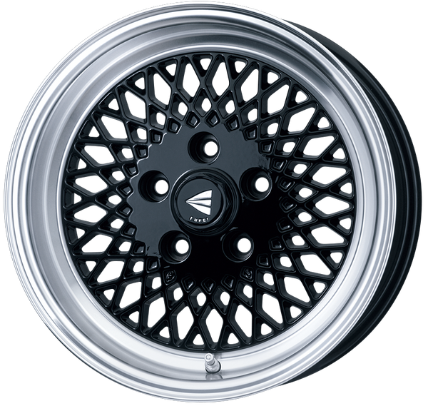 ENKEI ENKEI NEO CLASSIC ENKEI92 16X5.5J 100X4 45 BLACK WITH MACHINED L ...