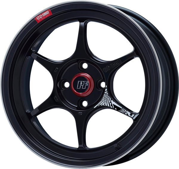 ENKEI PERFORMANCELINE PF06 18X10J 114.3X5 40 MACHINING BLACK ENKEI-007 ...