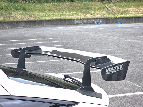 VOLTEX GT WING TYPE 4BS 1560MM WET CARBON SWAN NECK TYPE-FL5 ENDPLATE ...
