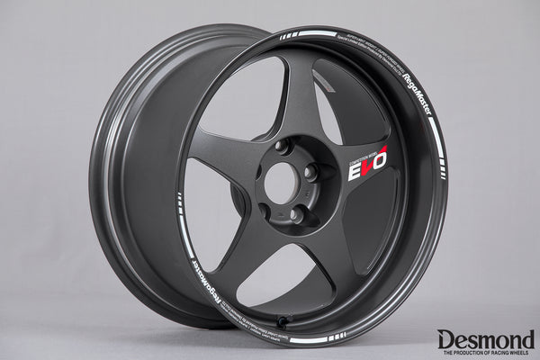 DESMOND REGAMASTER EVO II 18X8.5 +38 5X114.3 SATIN GUNMETAL FOR DESMON ...