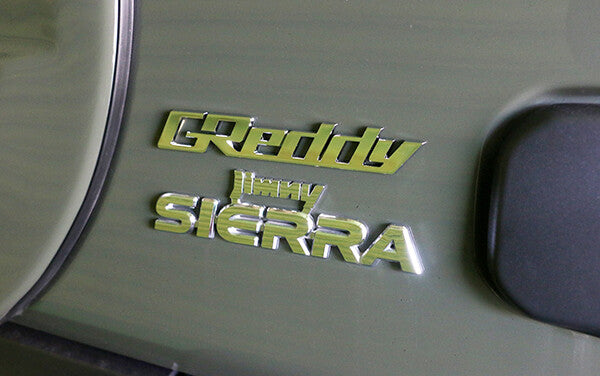 GREDDY 3D EMBLEM G 01 18001743 - Black Hawk Japan