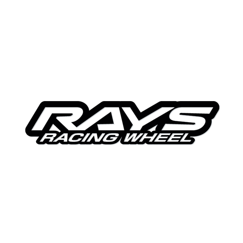 Rays Racing Logo RIM STICKER] RAYS ENGINEERING, VOLK RACING WHEEL,