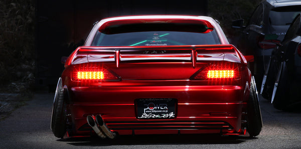 326POWER MANRIKI POWER WING WITH LOGO FOR NISSAN SILVIA S15 326POWER ...