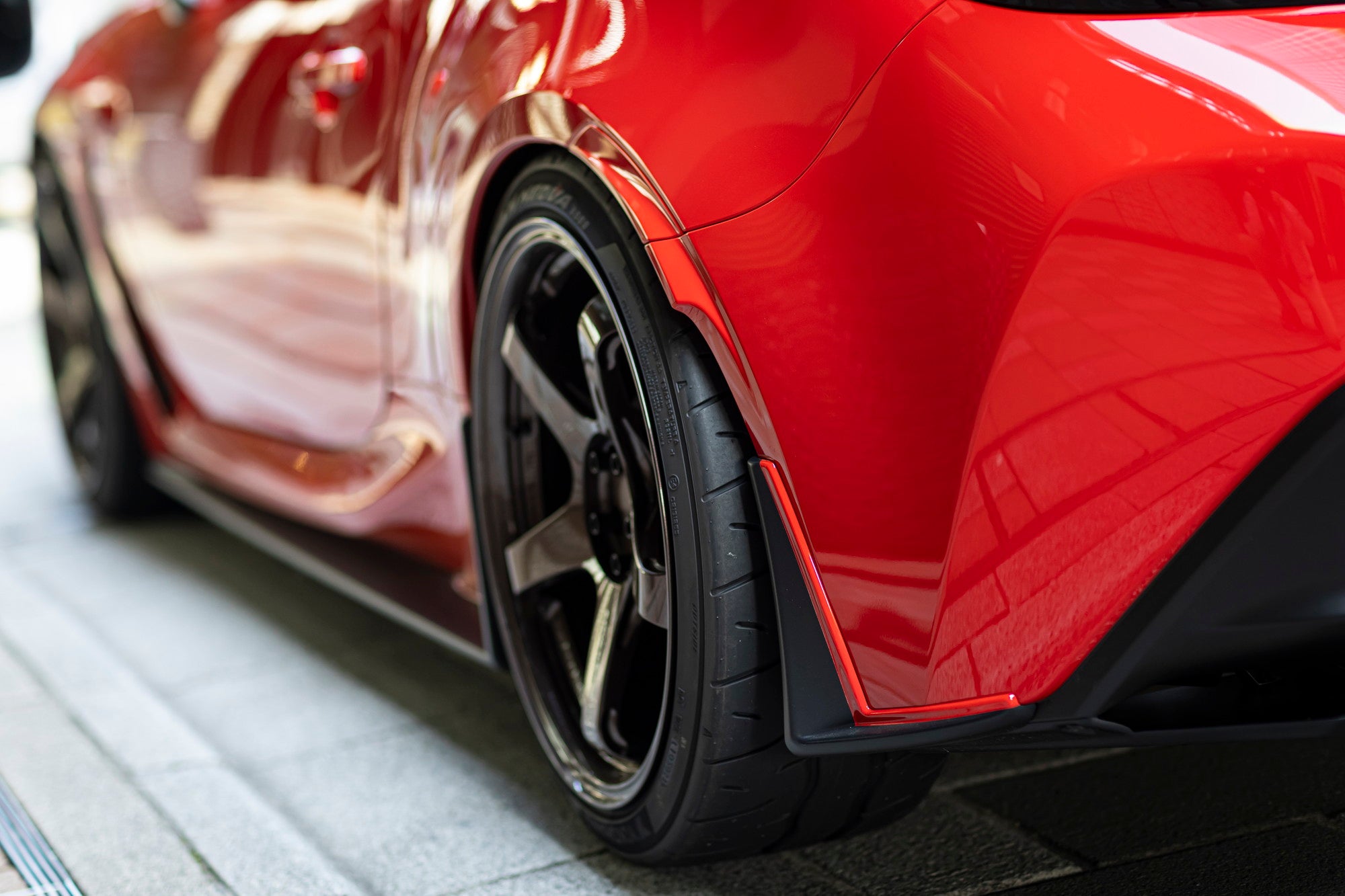 MAX ORIDO REAR END FIN PAINTED 2 TONE FOR TOYOTA GR86 ZN8 AKE-083-2 ...