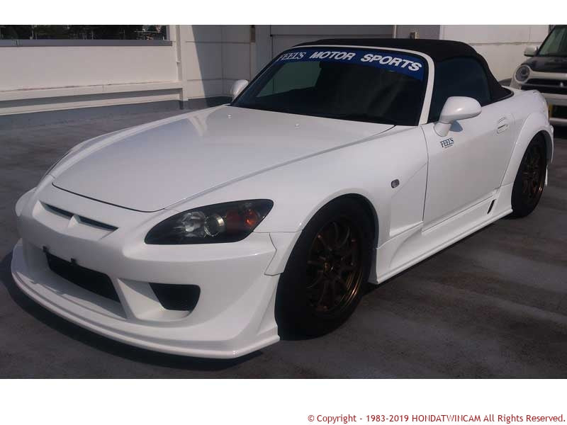 FEEL'S HONDA TWINCAM SPORTS FRONT BUMPER FRP FOR HONDA S2000 AP2 Feels ...