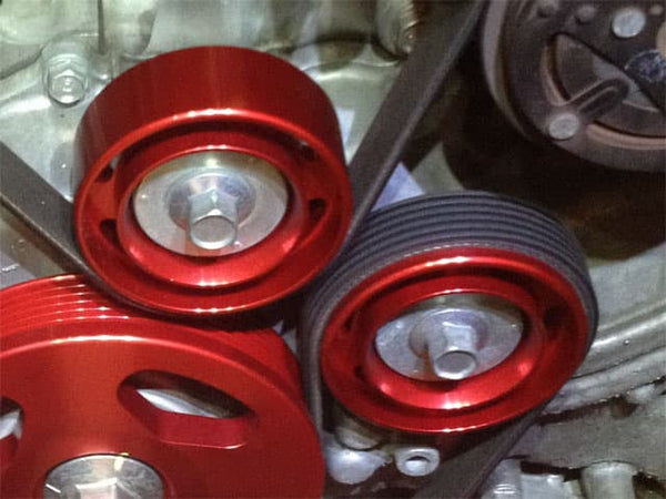 REVOLUTION LIGHTWEIGHT TENSION PULLEY FOR TOYOTA GR86 ZN8 SUBAUR BRZ ...
