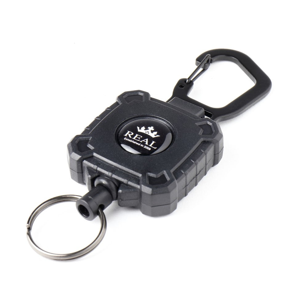 REAL REEL KEYCHAIN WITH REAL LOGO LARGE REAL-REEL-1 - Black Hawk Japan