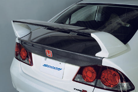 SPOON CARBON TRUNK LID For HONDA CIVIC FD2 68500-FD2-010 - Black Hawk Japan
