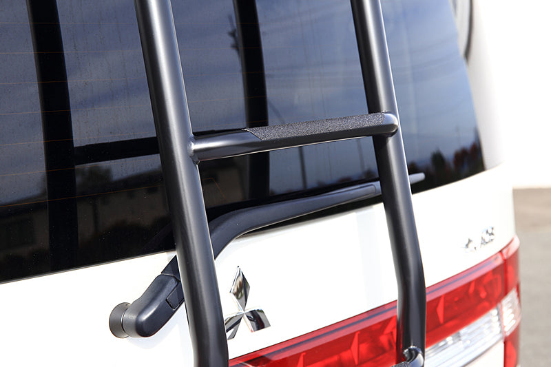 JAOS REAR LADDER II BLACK FOR MITSUBISHI DELICA D:5 2019- DIESEL ...