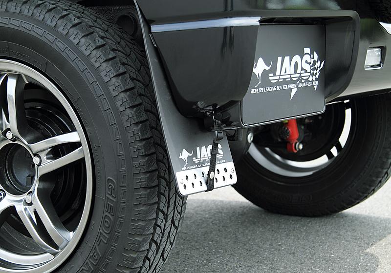 JAOS MUD GUARD III REAR SET BLACK FOR SUZUKI JIMNY JB23 B622512R ...