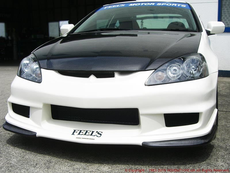 FEEL'S HONDA TWINCAM SPORTS FRONT BUMPER FRP FOR HONDA INTEGRA DC5 ...