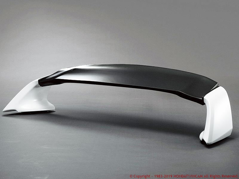 FEEL'S HONDA TWINCAM 3D CARBON CENTER WING FOR HONDA CIVIC FD2 TypeR ...