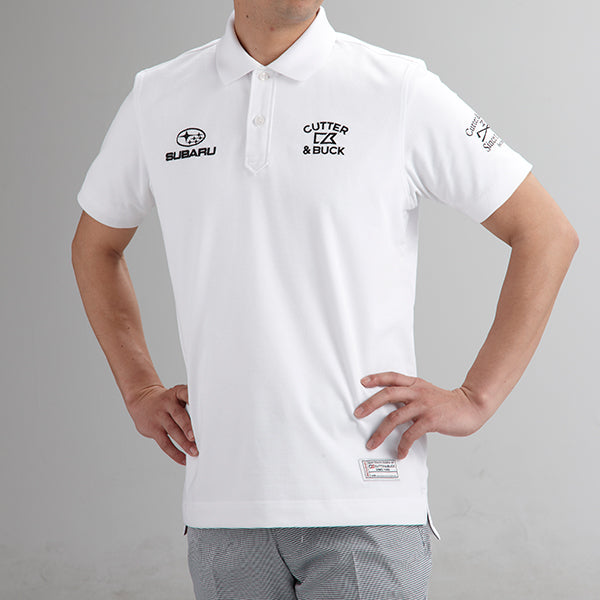 SUBARU GOLF SHORT-SLEEVED POLO SHIRT LL WEAR GOODS FHDS17002030 - Black ...