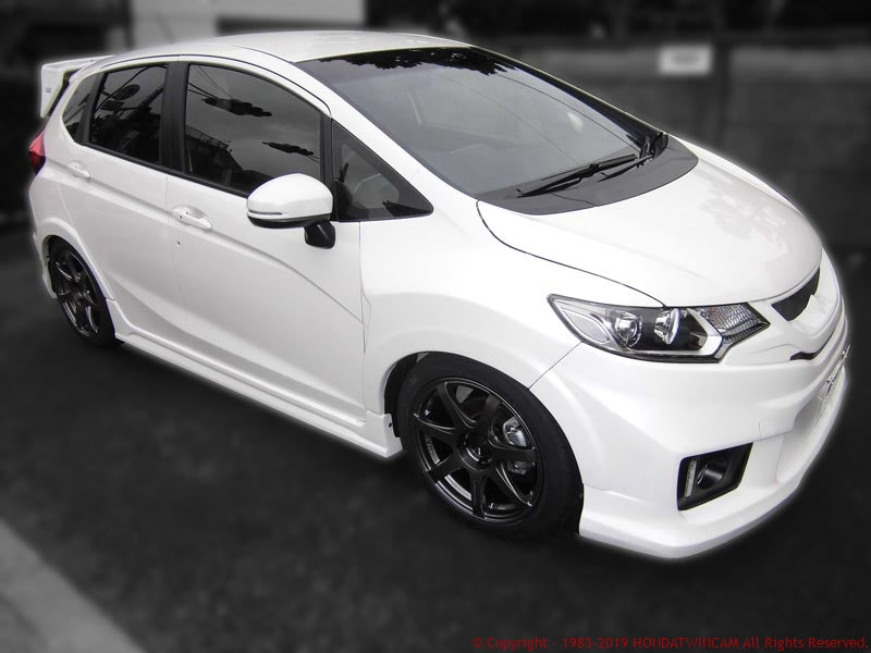 FEEL'S HONDA TWINCAM SIDE STEP FRP FOR HONDA FIT GK Feels-00605 - Black ...