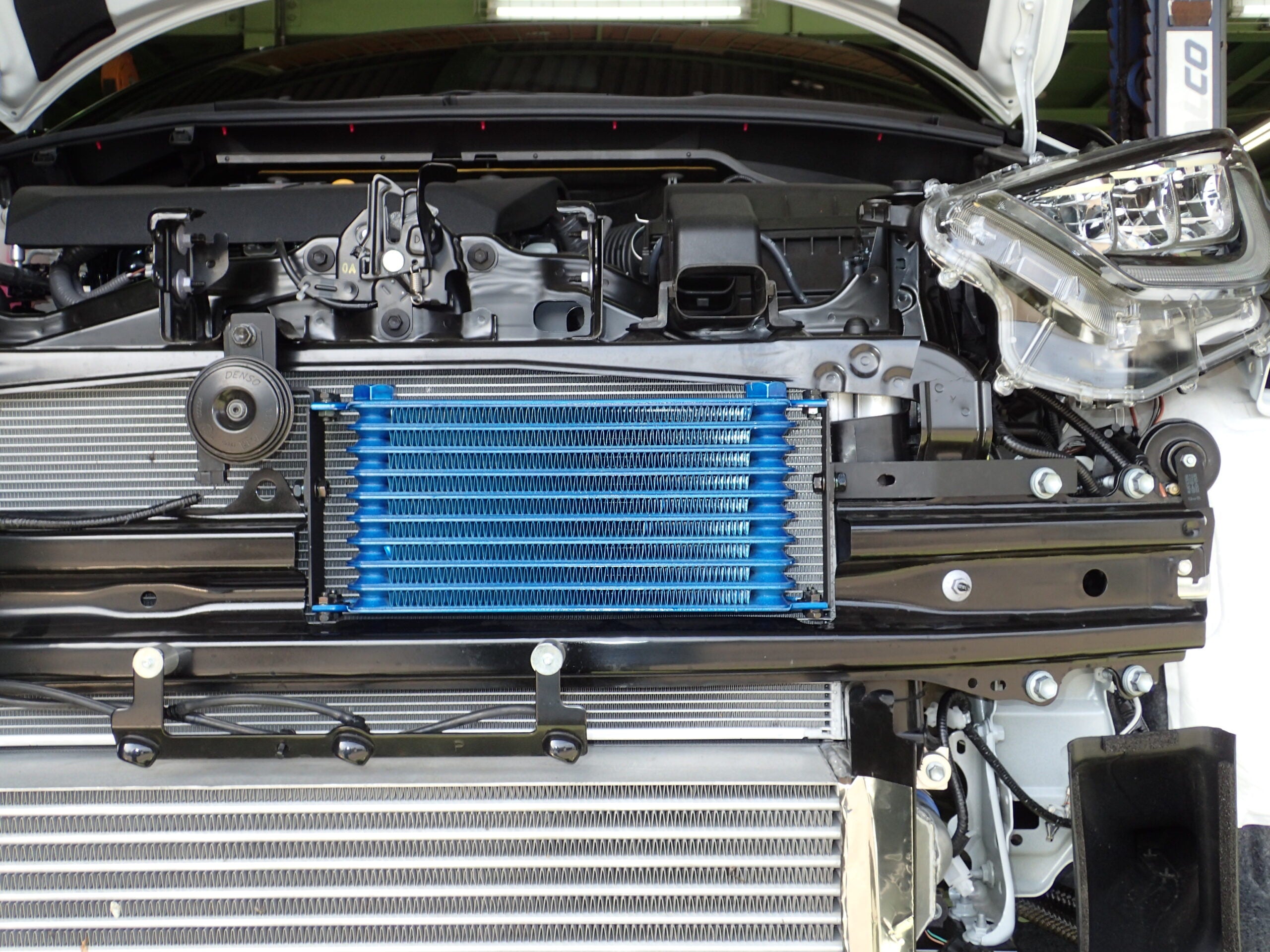 G Reddy Exposed Intercooler