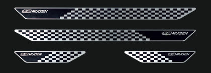 MUGEN Scuff Plate Black For FIT JAZZ GK3 GK4 GK5 GK6 GP5 GP6 84200-XMK ...