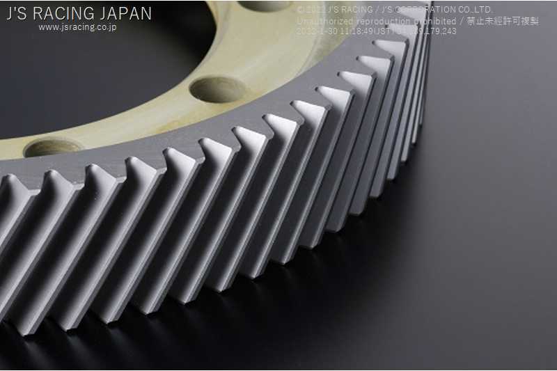 J'S RACING WPC + PIP-SN 4.4 FINAL GEAR SET FOR HONDA INTEGRA DC5 K20A ...