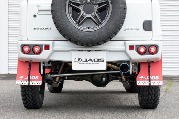 JAOS BATTLEZ MUFFLER ZSTC TITANIUM COLOR TAIL FOR REAR SPORTS COWL FOR SUZUKI JIMNY JB64 ...