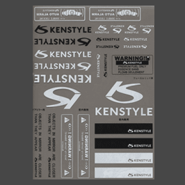 KENSTYLE STICKER SHEET FOR KENSTYLE-00081 - Black Hawk Japan