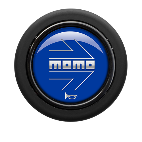 MOMO ARROW BLUE HORN BUTTON FOR HB-20 - Black Hawk Japan