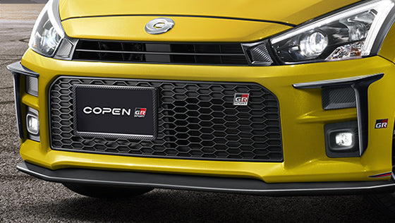 Aero Tagged "TOYOTA COPEN" - Black Hawk Japan