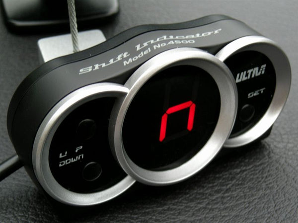 NAGAI DENSHI ULTRA SHIFT INDICATOR STANDARD (RED) 4500 - Black Hawk Japan