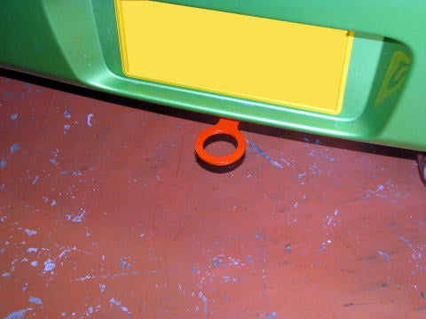 KAWAI WORKS REAR TYPE FIXED TOW HOOK FOR SUZUKI ALTO HA25S SZ0620-RFR ...