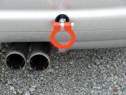 KAWAI WORKS REAR TYPE FOLDABLE TOW HOOK FOR BMW E46 IM0450-RFR-88 ...