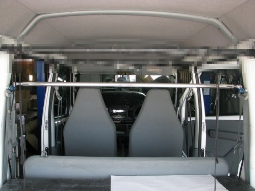 KAWAI WORKS REAR PILLAR BAR TYPE STRAIGHT FOR NISSAN NV100 CLIPPER U71 ...
